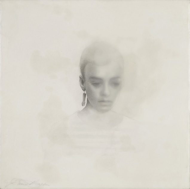 Mixed media works of Tamie Beldue featured in Joan Derryberry Art Gallery