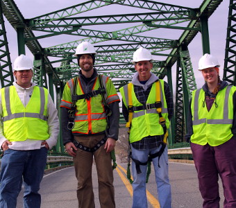 TTU civil engineering team conducts bridge study