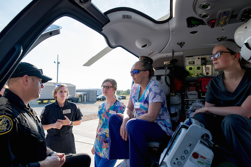 Engineering, Nursing students work together in Clinical Immersion course
