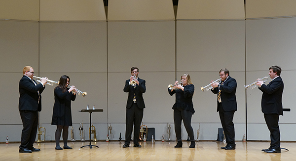 Trumpet ensemble competes in national semifinal